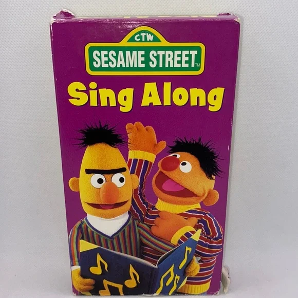 Sesame Street Sing Along Vhs Sesame Street: Sing Yourself Sillier At